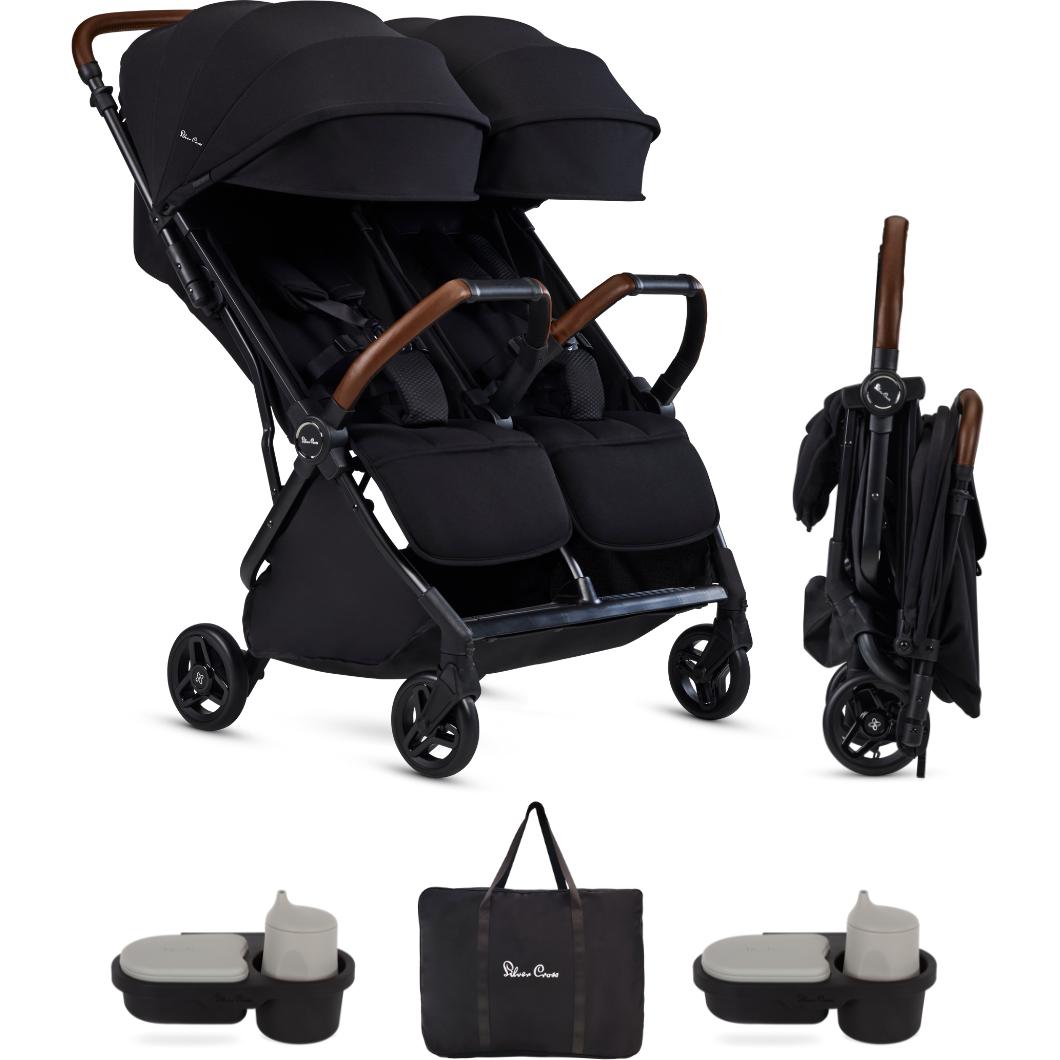 Silver Cross Jet Double Stroller + Accessory Bundle – Happy Mango